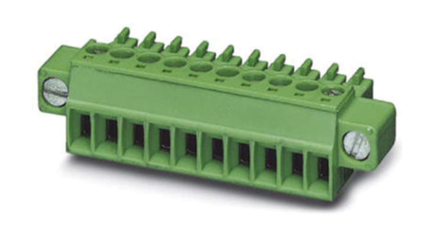 1828906 | Phoenix Contact 7.62mm Pitch 12 Way Pluggable Terminal Block ...