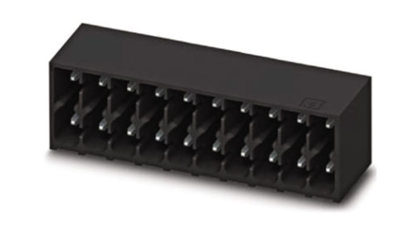 1817770 | Phoenix Contact 3.5mm Pitch 18 Way Right Angle Pluggable ...