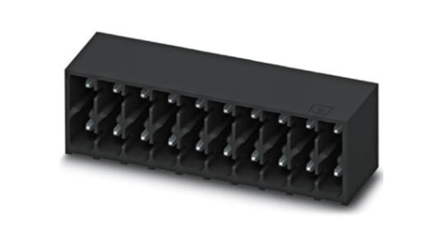 1817796 | Phoenix Contact 3.5mm Pitch 20 Way Right Angle Pluggable ...