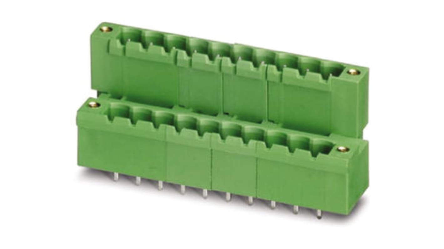 1845578 | Phoenix Contact 5.08mm Pitch 11 Way Pluggable Terminal Block ...