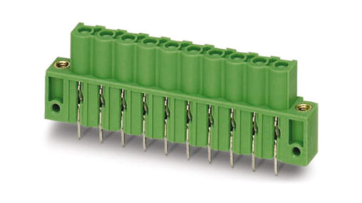 1825831 | Phoenix Contact 5.08mm Pitch 16 Way Pluggable Terminal Block ...