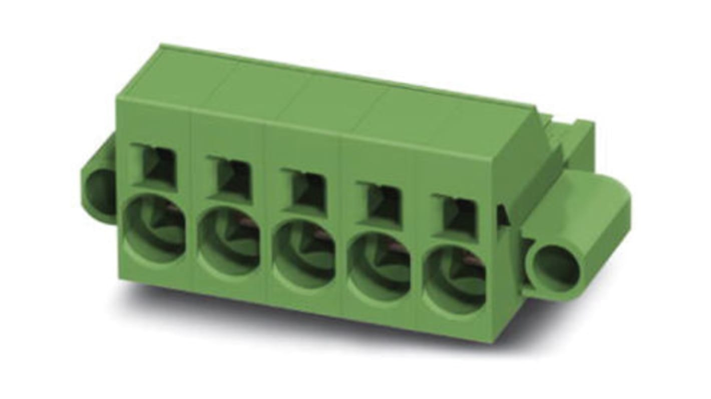 1766107 | Phoenix Contact 7.5mm Pitch 11 Way Right Angle Pluggable ...