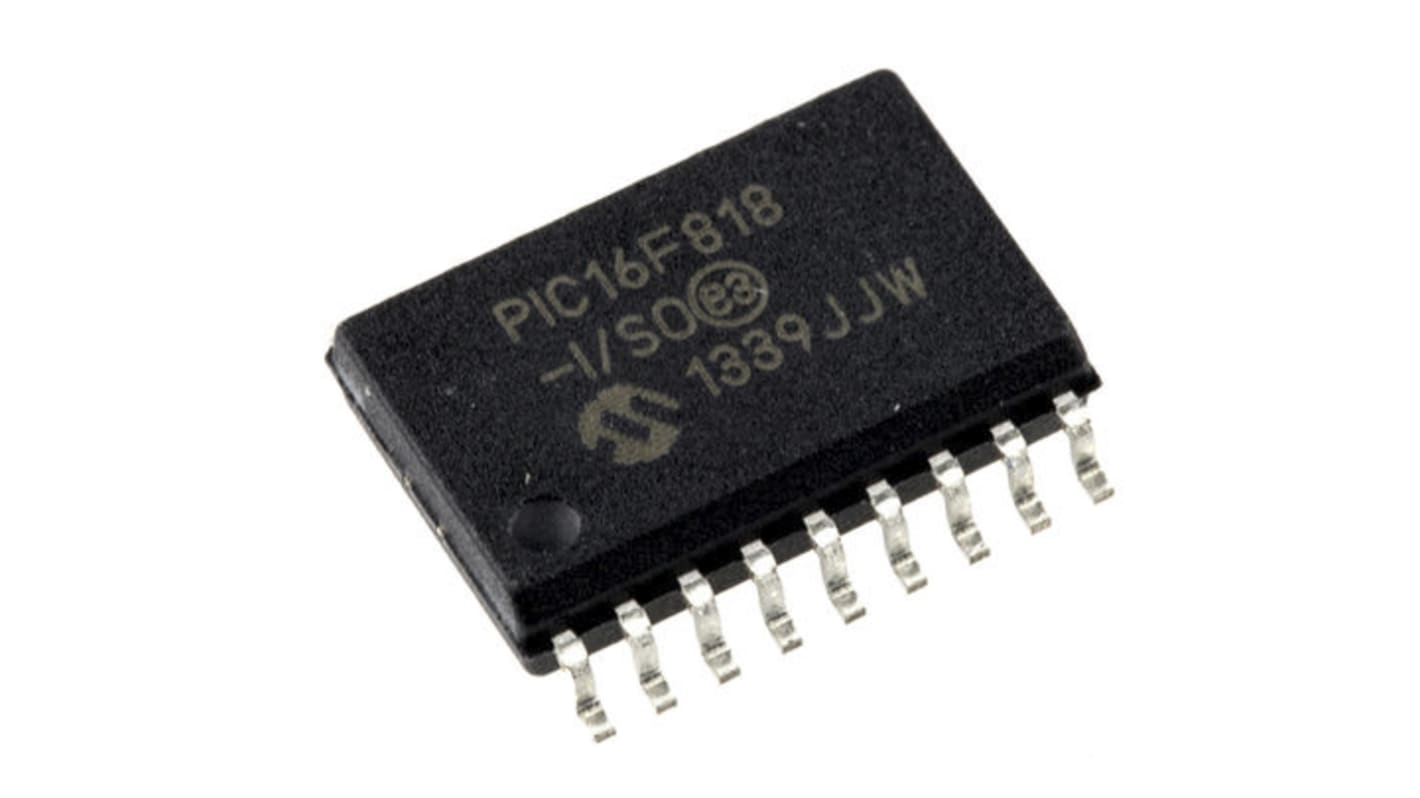 Microchip マイコン, 18-Pin SOIC PIC16F818-I/SO | RS