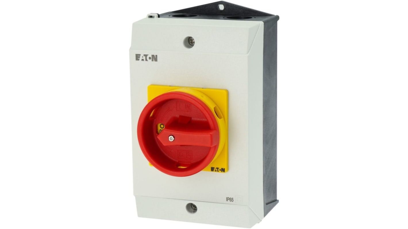 182415 P1-25/I2H/MBS/SVB/HI11 | Eaton 3P Pole Surface Mount Isolator Switch - 25A Maximum ...
