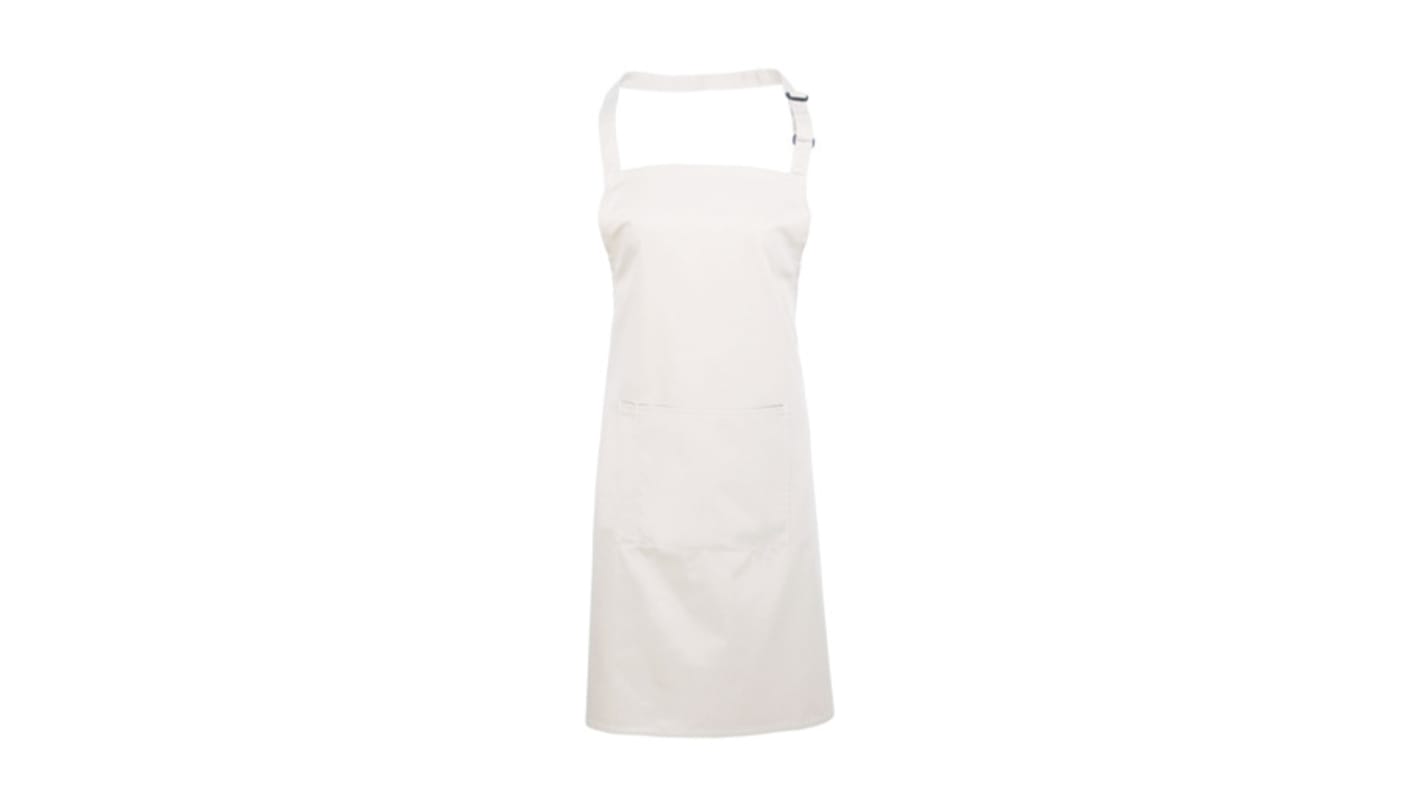RS PRO White Reusable Cotton, Polyester Apron, 860mm | RS