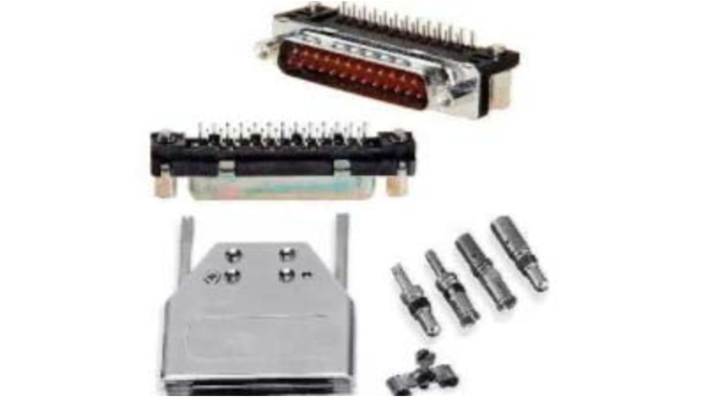 D09P33E4GX00LF | Amphenol ICC 9 Way Right Angle Plug-In Mount D-sub ...