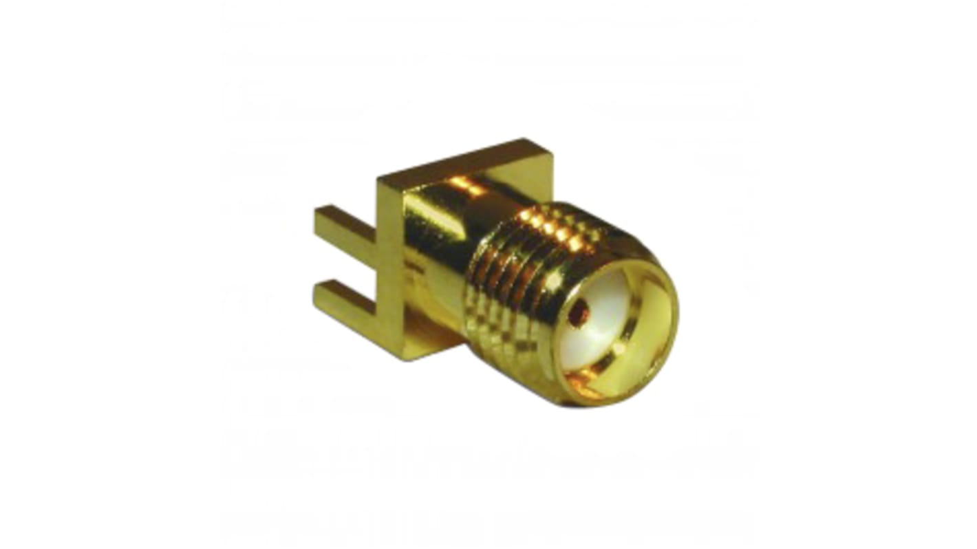 132322 | Amphenol RF, jack Edge Mount SMA Connector, 50Ω, Solder ...