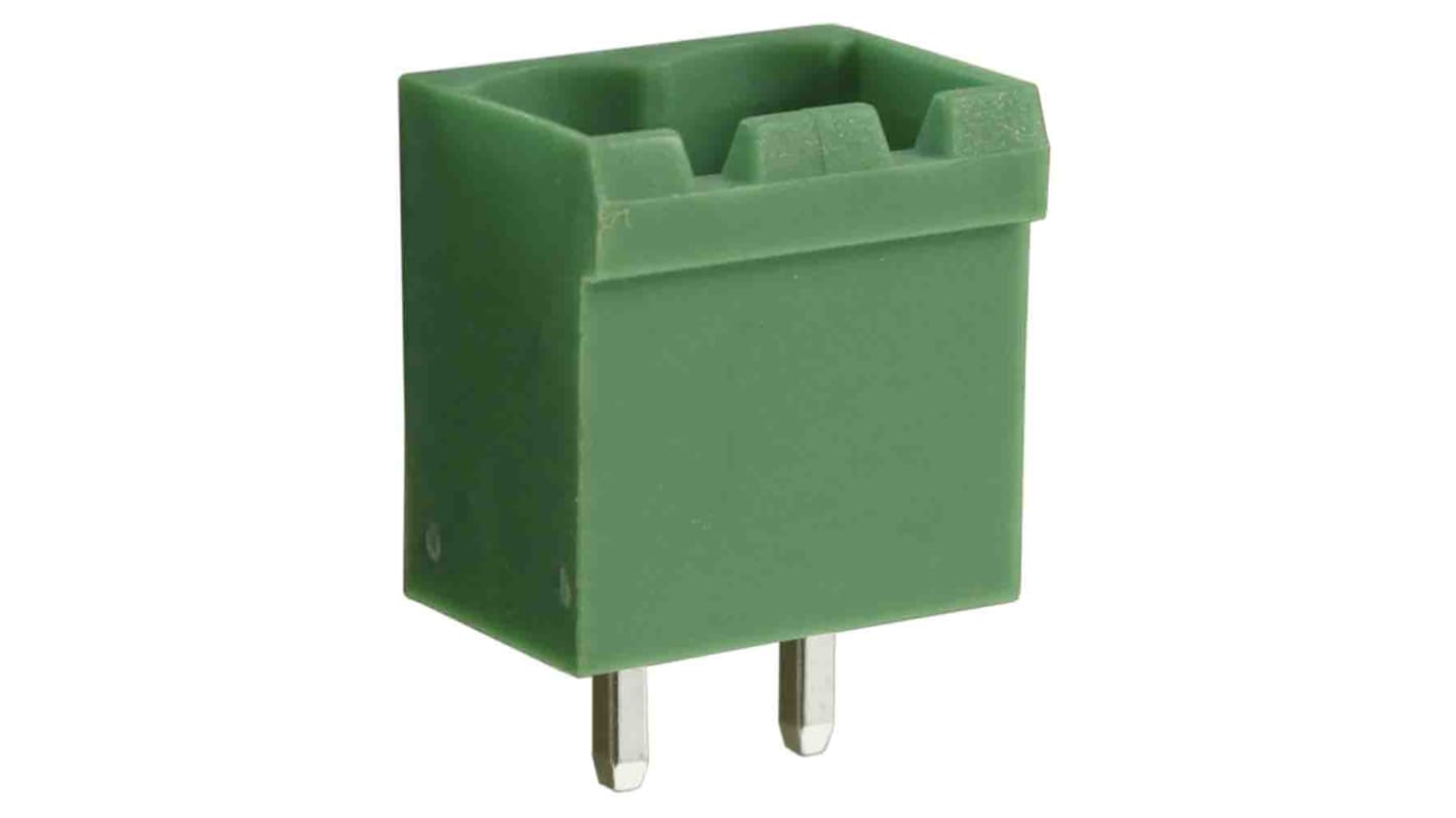 RS PRO 5.08mm Pitch 4 Way Pluggable Terminal Block, Header, Through ...