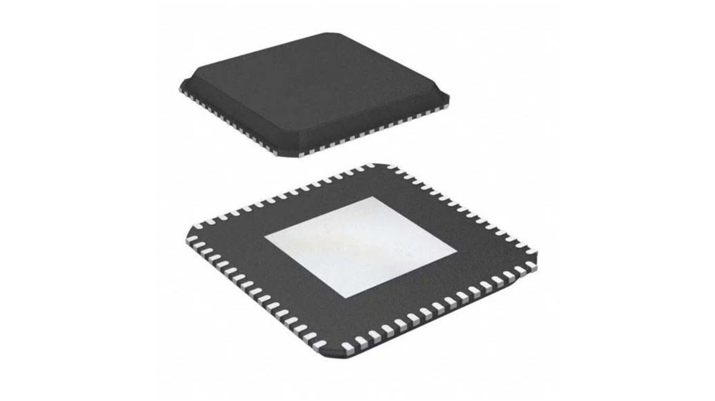 Microchip マイコン, 64-Pin QFN PIC32MK1024GPD064-I/MR | RS