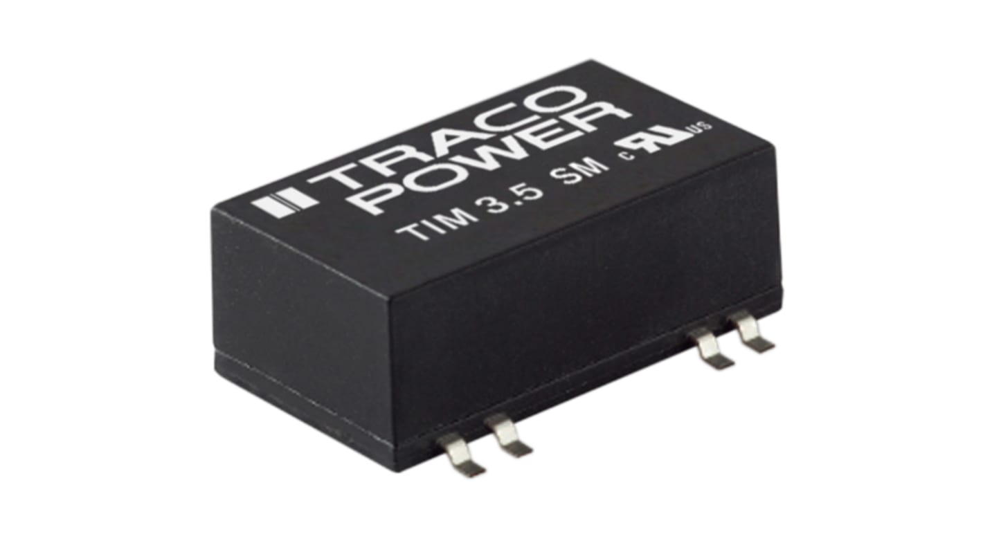 TRACOPOWER DC-DCコンバータ Vout：15V dc 18 → 36 V dc, 3.5W, TIM 3.5-2413SM | RS