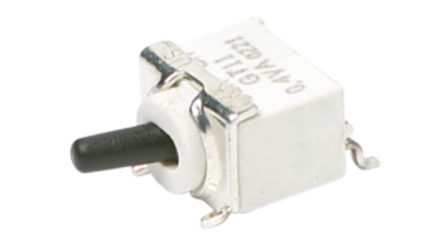 GT11MSABE | C & K Toggle Switch, Surface Mount Mount, Latching, SPDT ...