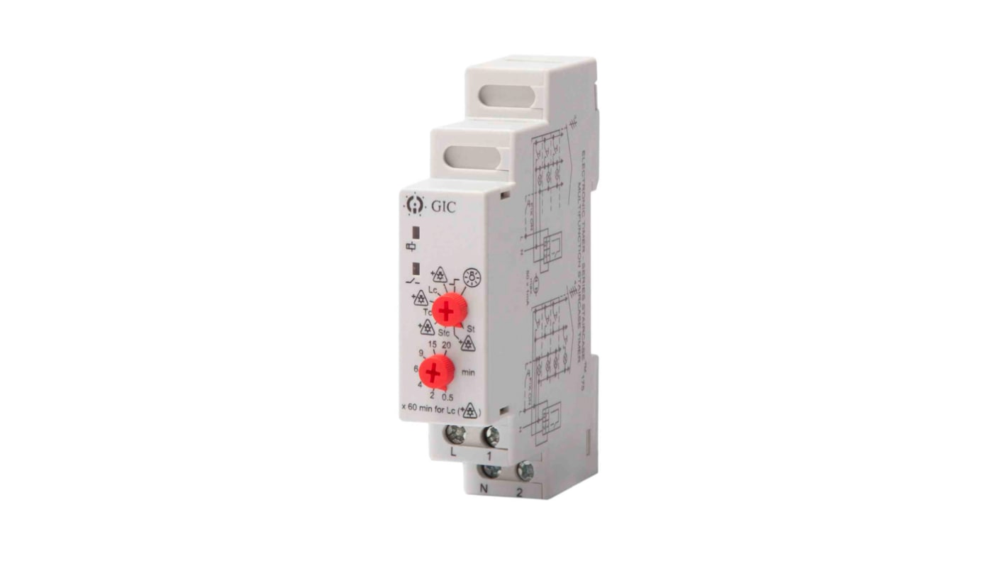 RS PRO Timer Switch 230 V ac, 1-Channel | RS