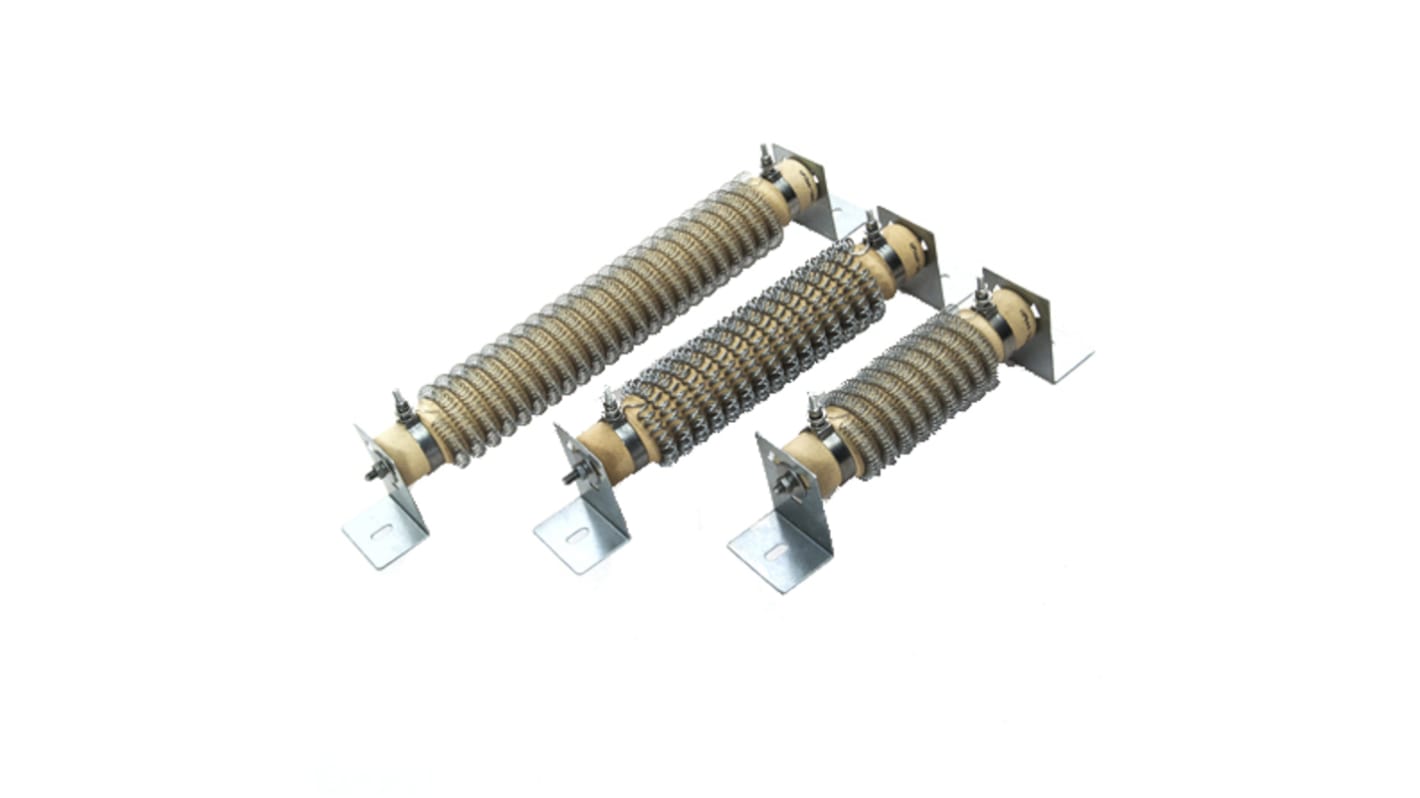 Cressall, 100Ω 600W Wire Wound Chassis Mount Resistor HP600-100R-F ±10% ...