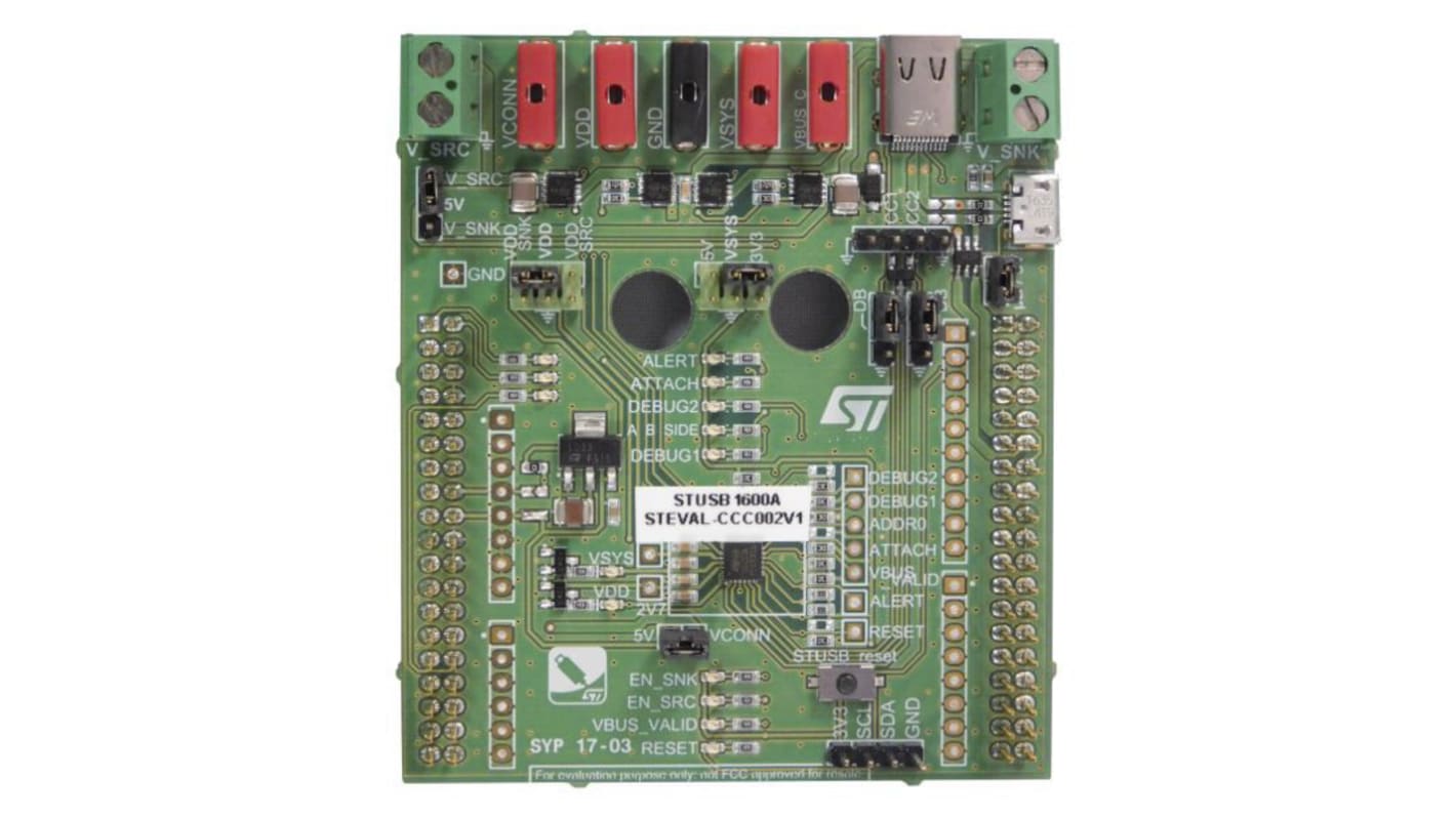 STMicroelectronics Controller Evaluation Board STEVAL-CCC002V1 ...