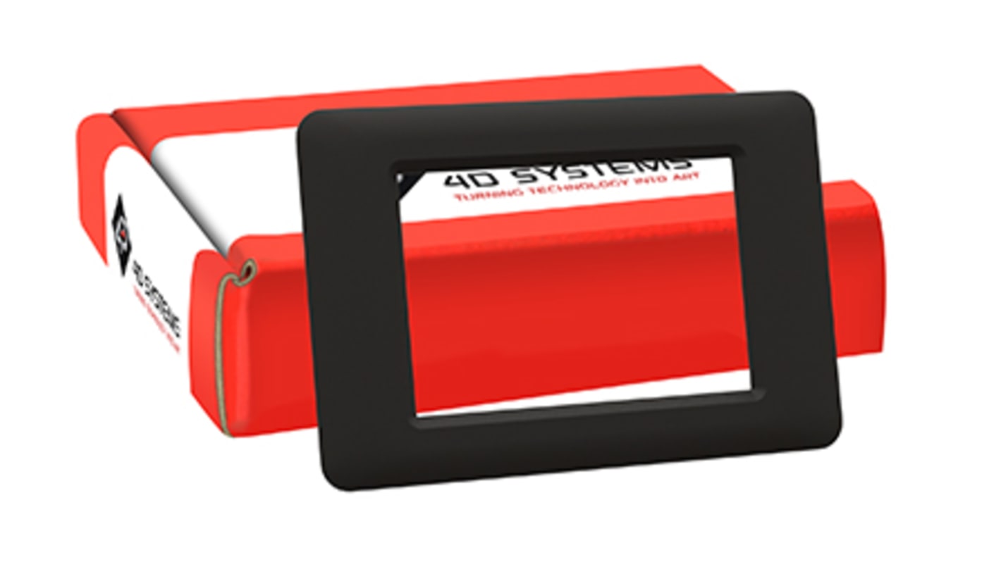 4D Systems gen4-BEZEL-35B Screen Bezel for Gen4 Display Module 115.5 x ...