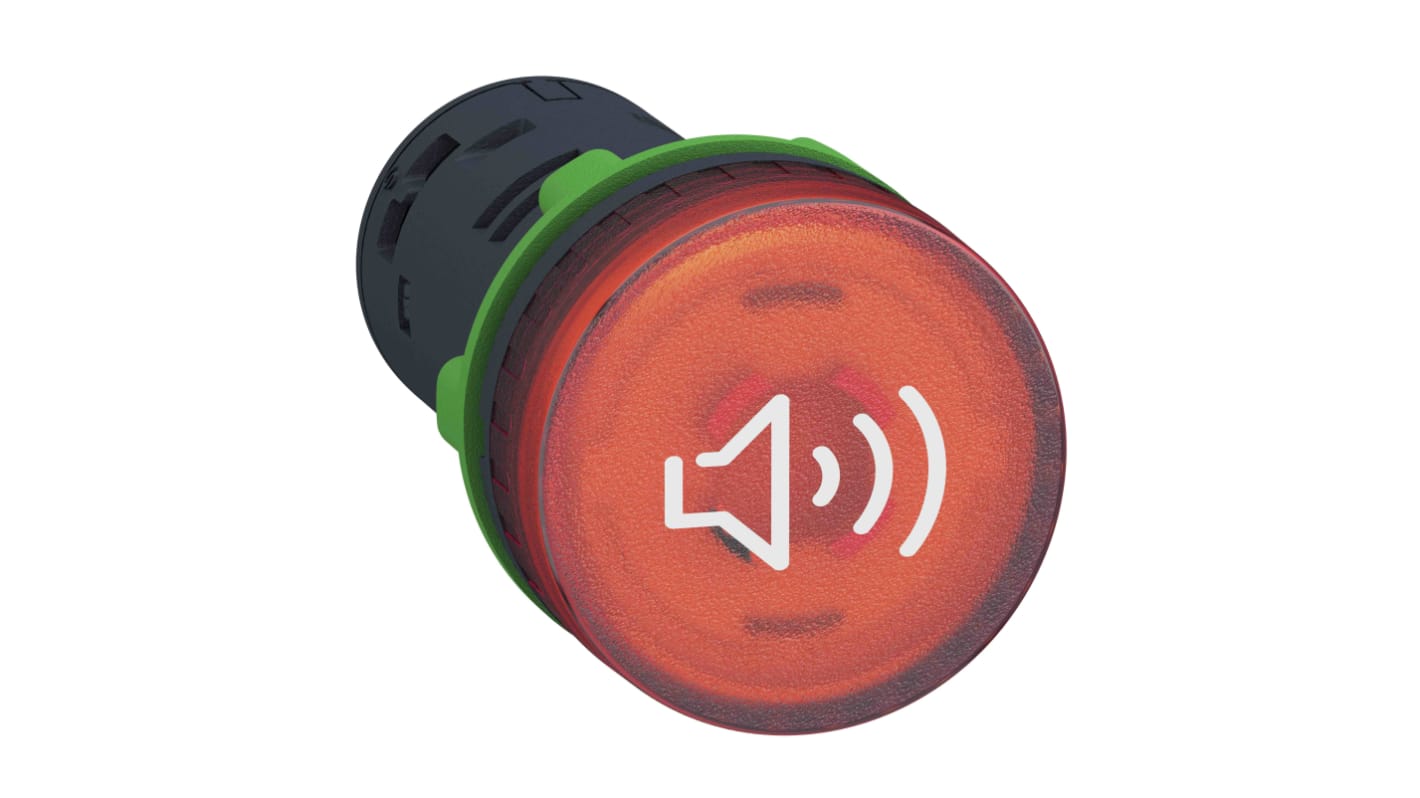 XB5KS2M4 | Schneider Electric Harmony XB5 Series Red Buzzer Beacon, 230 ...