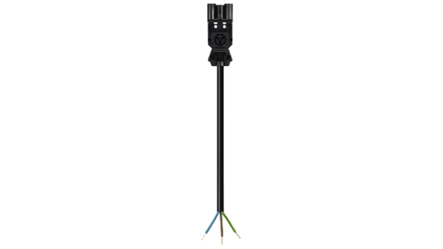 92.232.6063.1 | Wieland GST18i3 Series Cable Assembly, 3-Pole, Female ...
