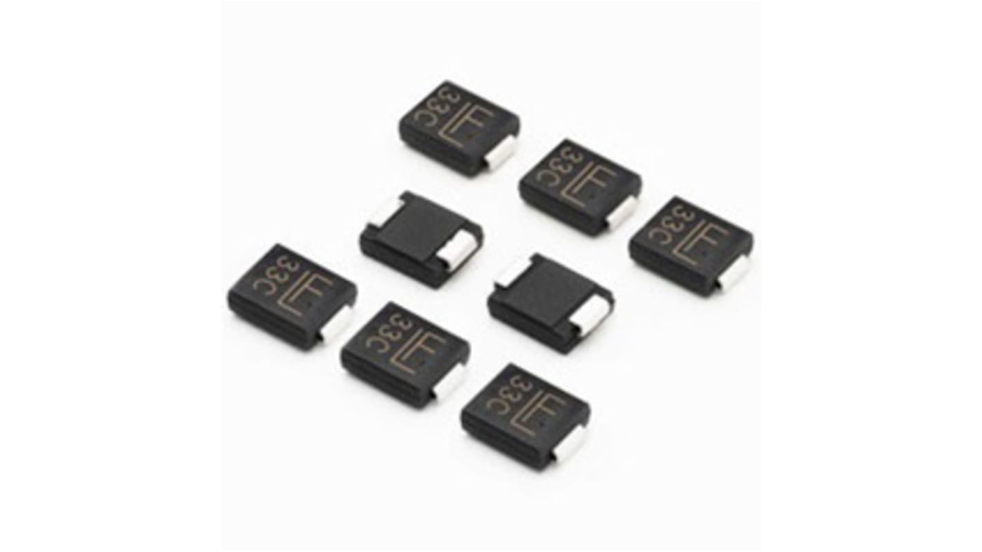 Littelfuse TVSダイオード, 単方向, 表面実装, 482V, 1.5SMC350A | RS