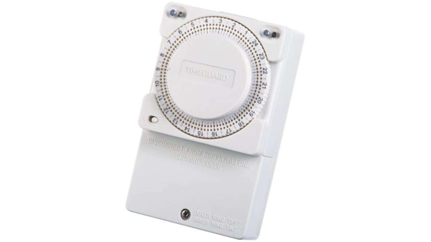 TS900N | Timeguard Analogue Time Switch 230 V ac, 1-Channel | RS
