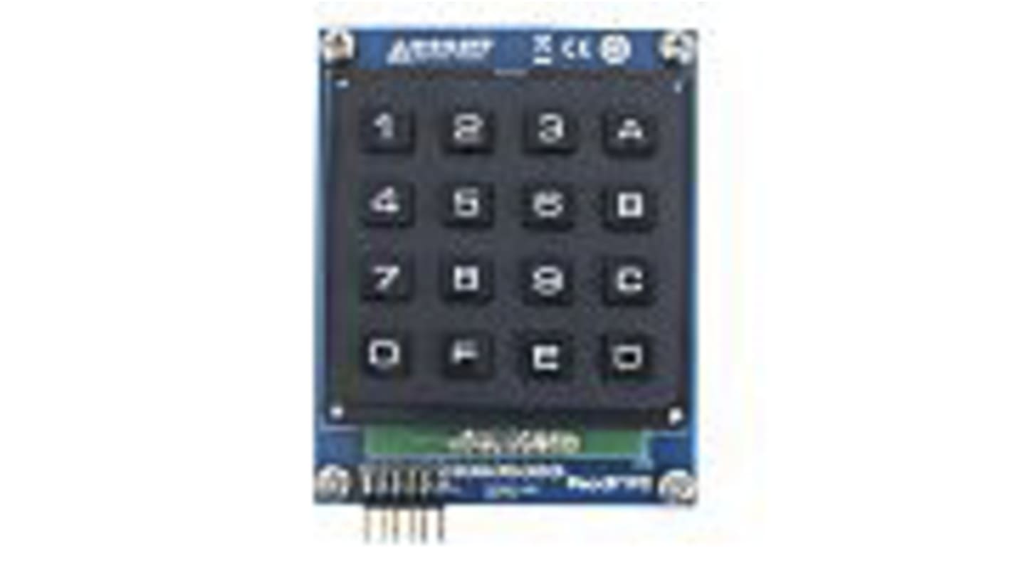 410-195 | Digilent Pmod KYPD: 16-Button Keypad | RS