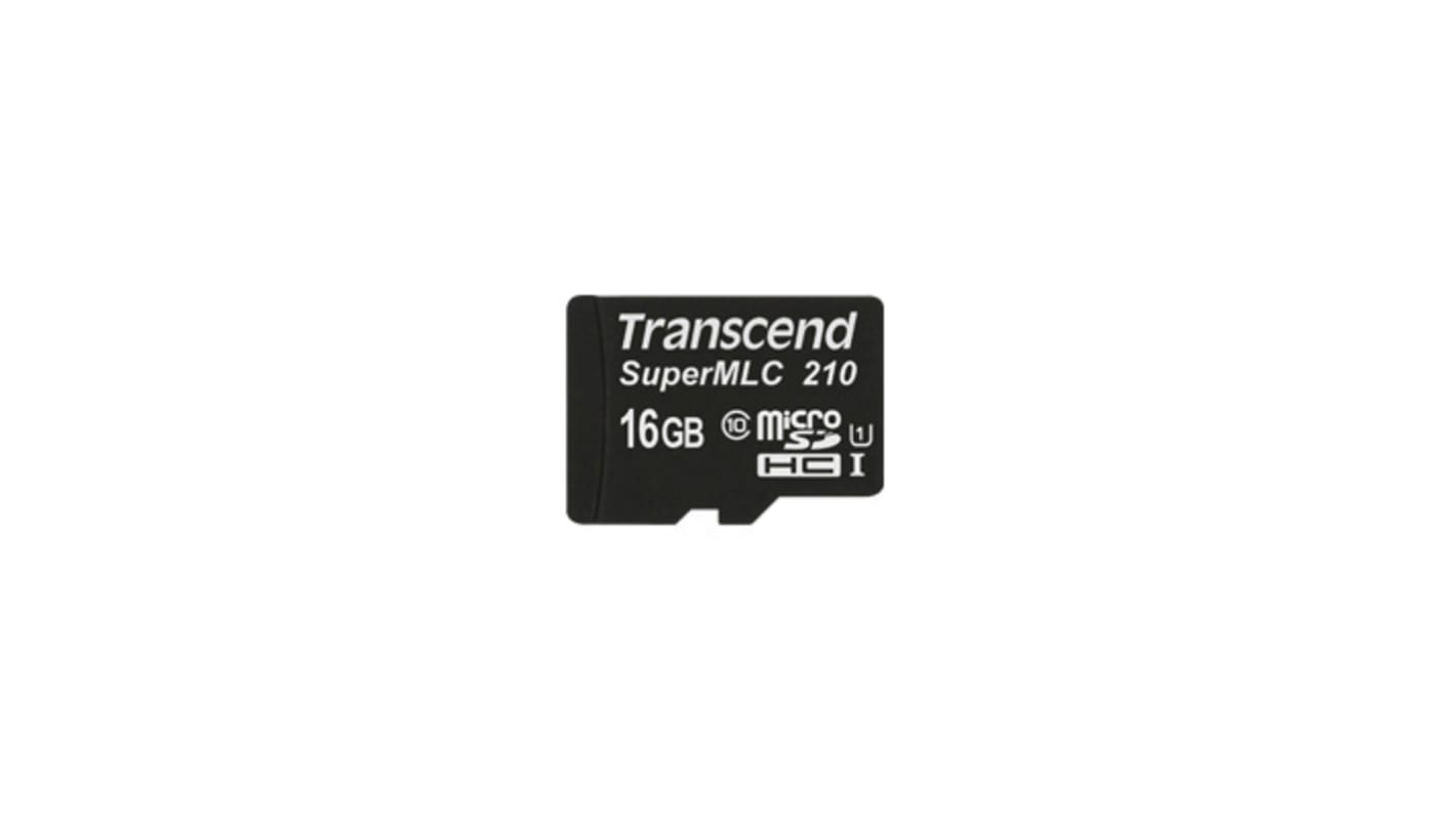 TS16GUSD210 | Transcend microSDHC210 UHS-I U1 MicroSD Industrial 16 GB ...