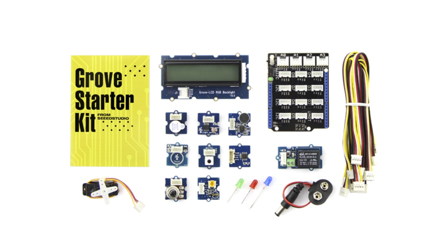 110060024 | Seeed Studio Grove Starter Kit, Arduino Compatible Board | RS