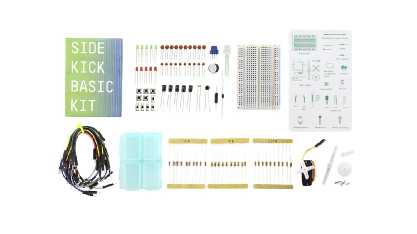 110060025 | Seeed Studio Sidekick Basic Kit, Arduino Compatible Board | RS