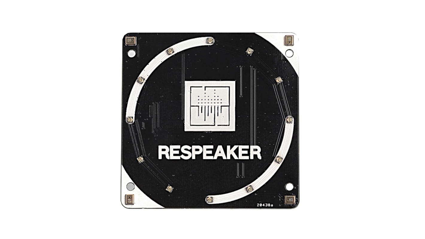 103030216 | Seeed Studio ReSpeaker Quad Microphone HAT for Raspberry Pi ...