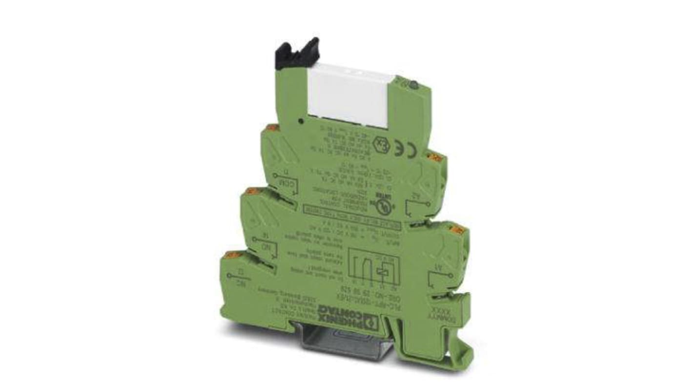2909529 | Phoenix Contact Interface Relay, DIN Rail Mount, 110 V dc ...