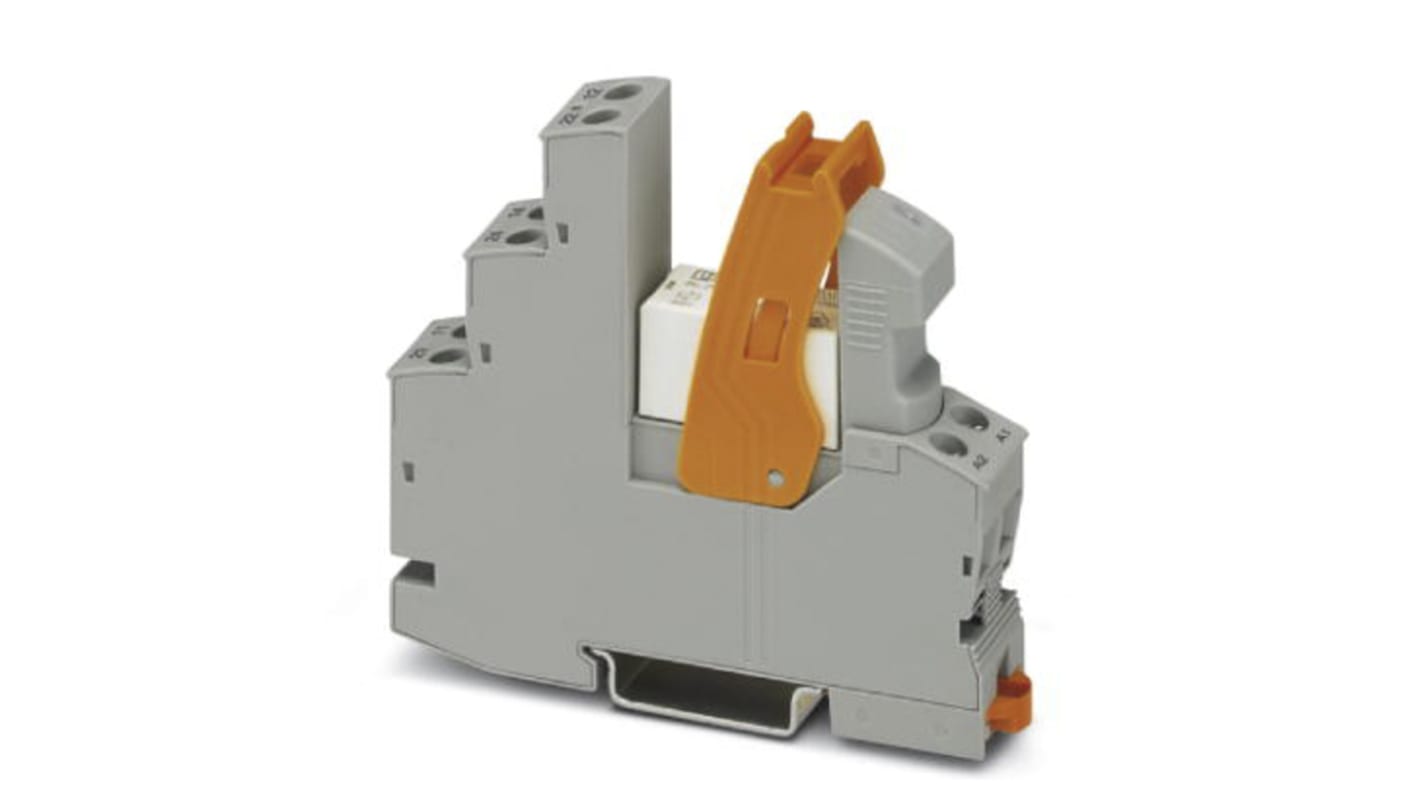 2903348 | Phoenix Contact Power Relay Module, DIN Rail Mount, 120V ac ...