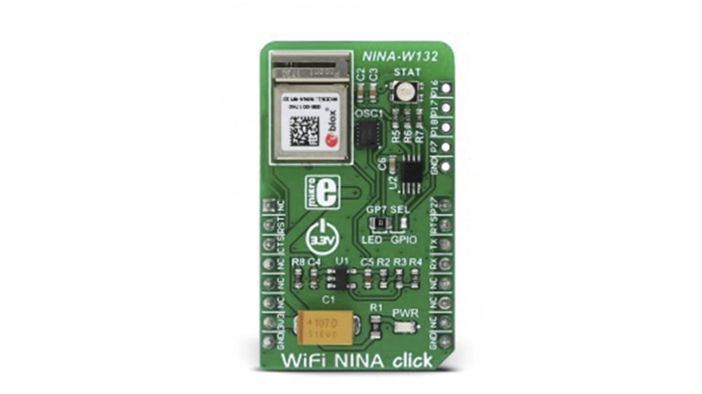 MIKROE-2921 | MikroElektronika WiFi NINA click NINA-W132 WiFi for Home ...