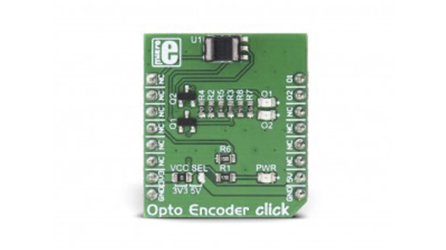 MikroElektronika Opto Encoder Click TCUT1600X01 mikroBus Click Board MIKROE-2549 | RS
