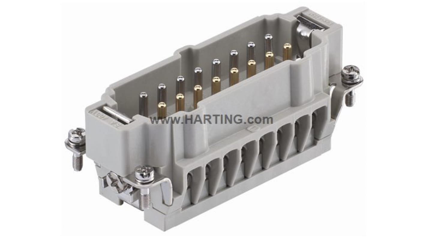 09330162691 | Inserto de conector de potencia HARTING Macho, serie Han ...