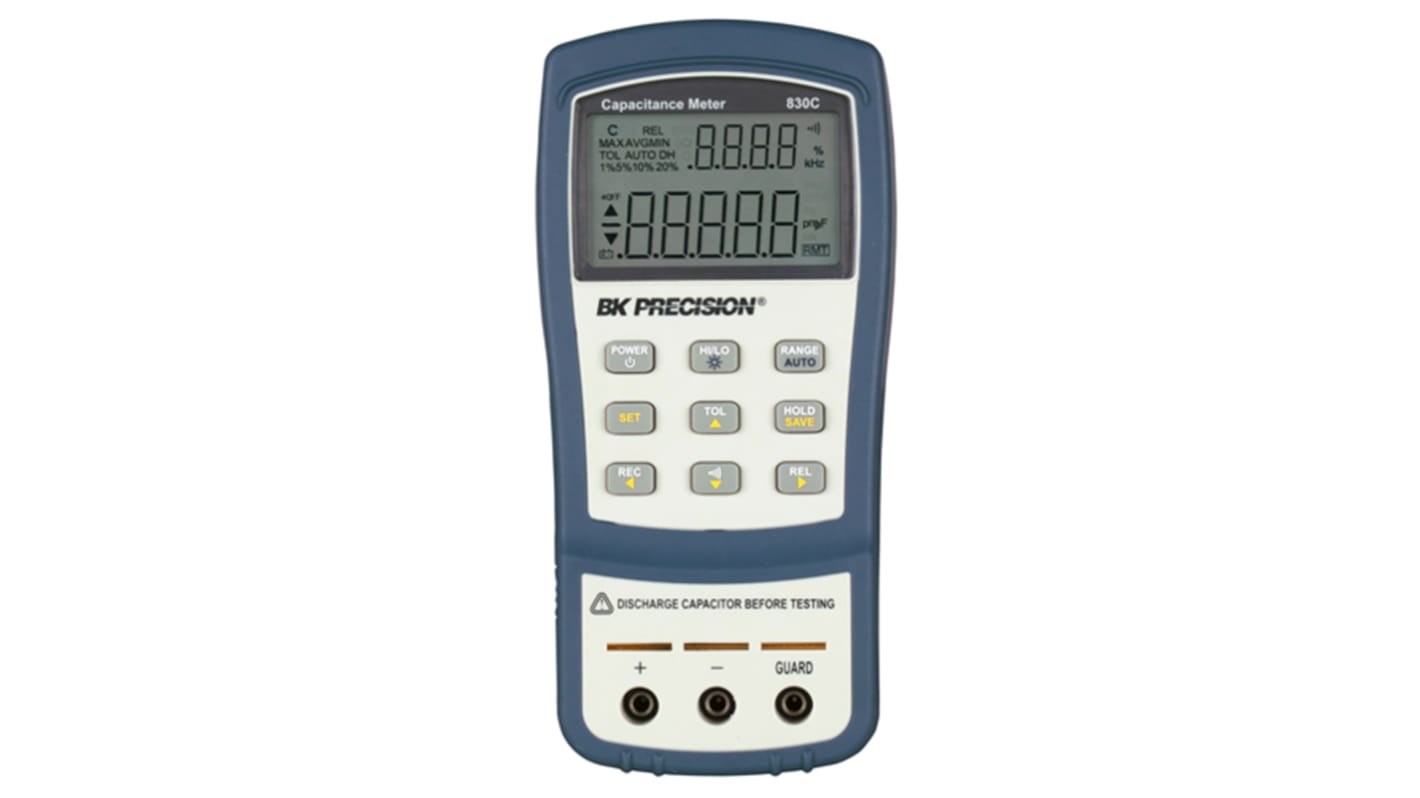 BK Precision BK830C Handheld Capacitance Meter 199.99mF | RS