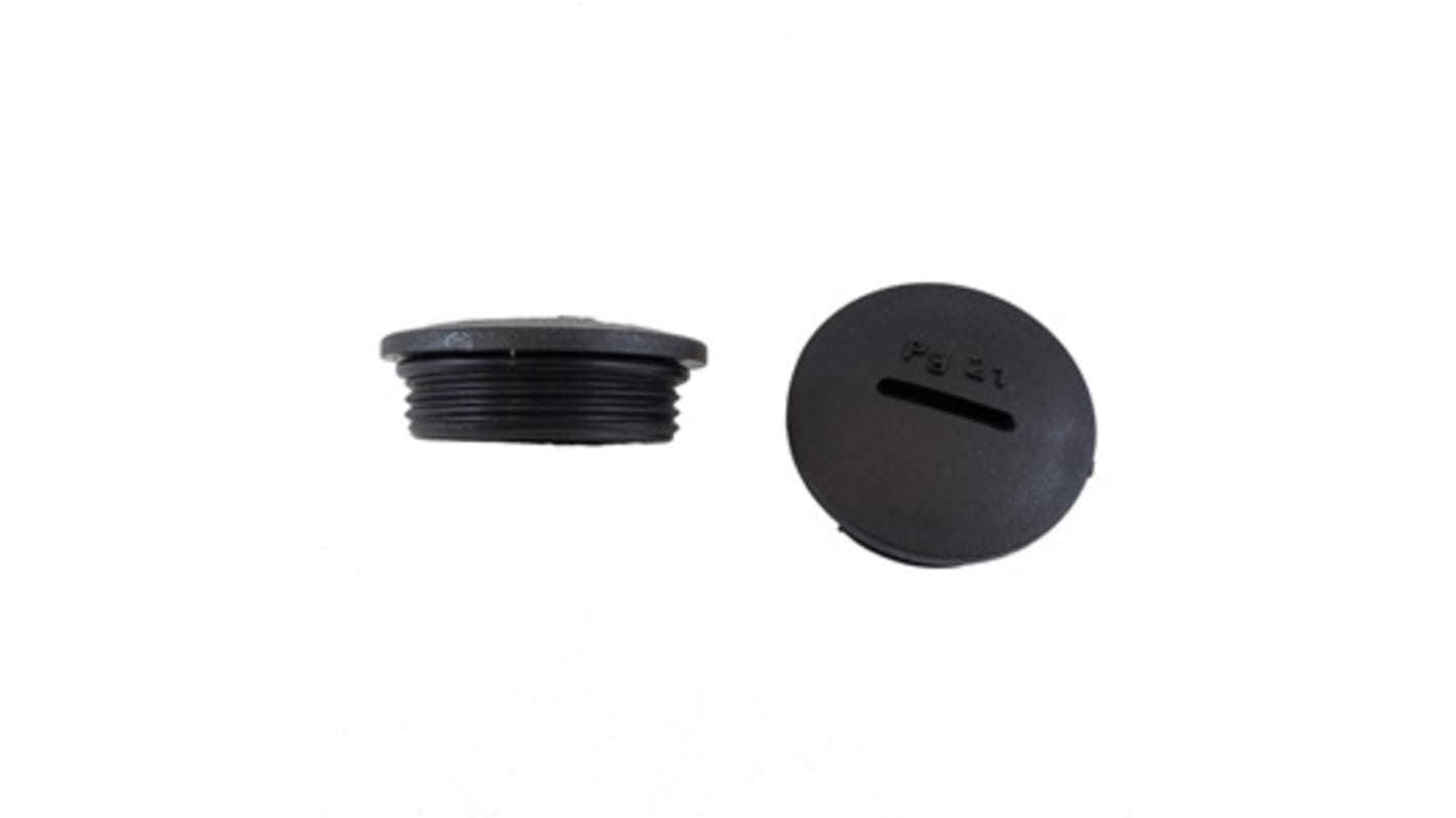HPP9 BK080 | Alpha Wire Blanking Plug, PG9, Plastic, 19mm Diameter ...