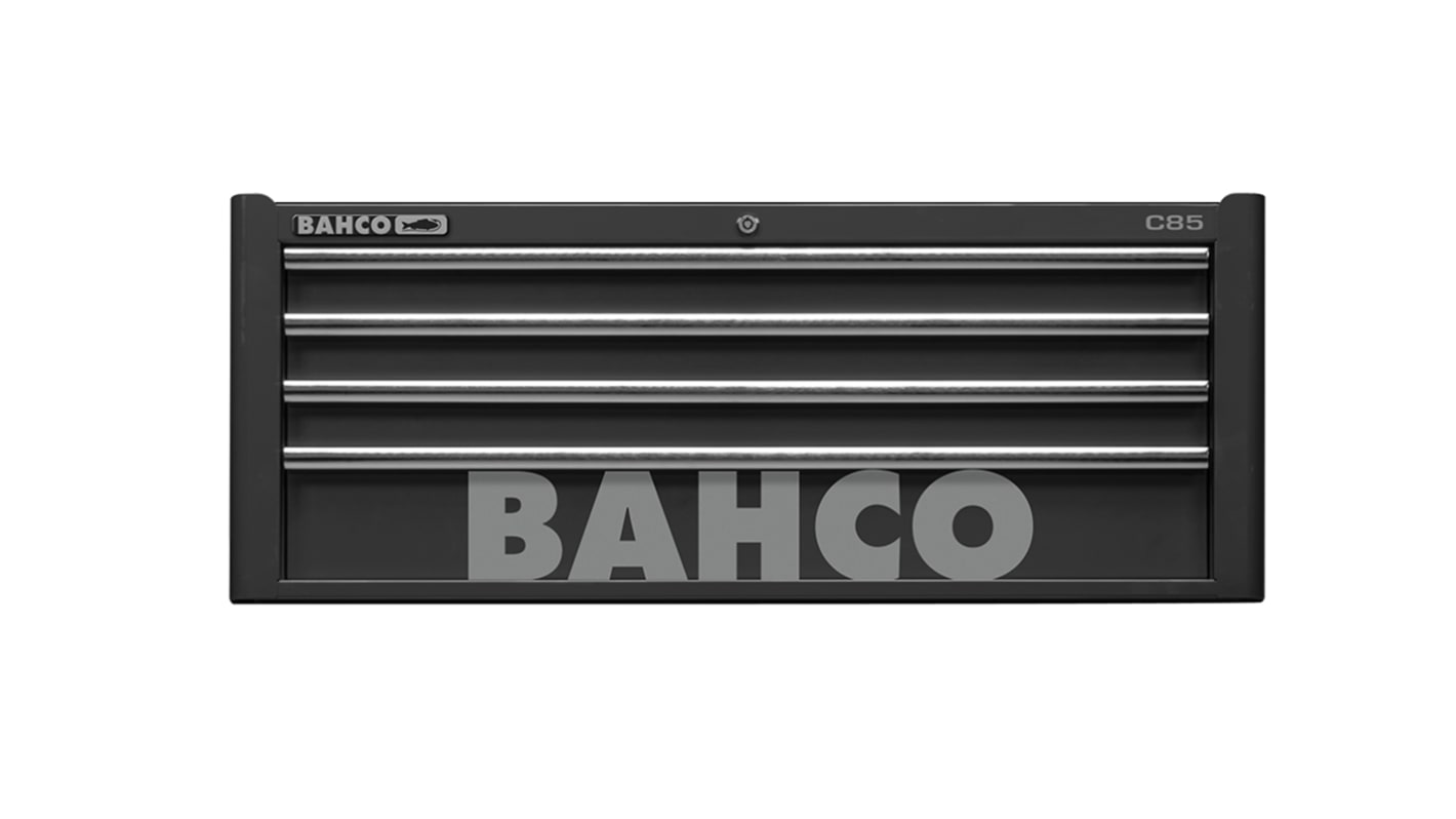 1485KXL4BLACK | Bahco 4 drawer Tool Chest, 419mm x 1016mm x 501mm | RS