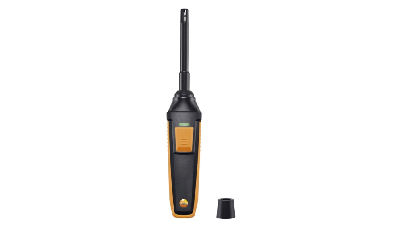 0636 9771 | Testo Probe for Humidity, Temperature, +70°C Max, 100%RH ...