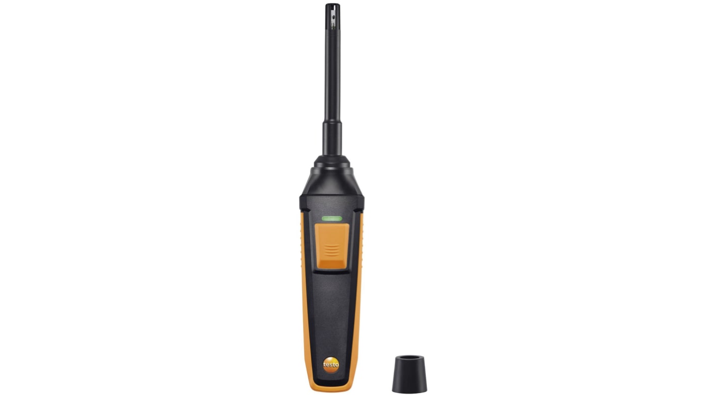 0636 9731 | Testo Probe for Humidity, Temperature, +70°C Max, 100%RH ...
