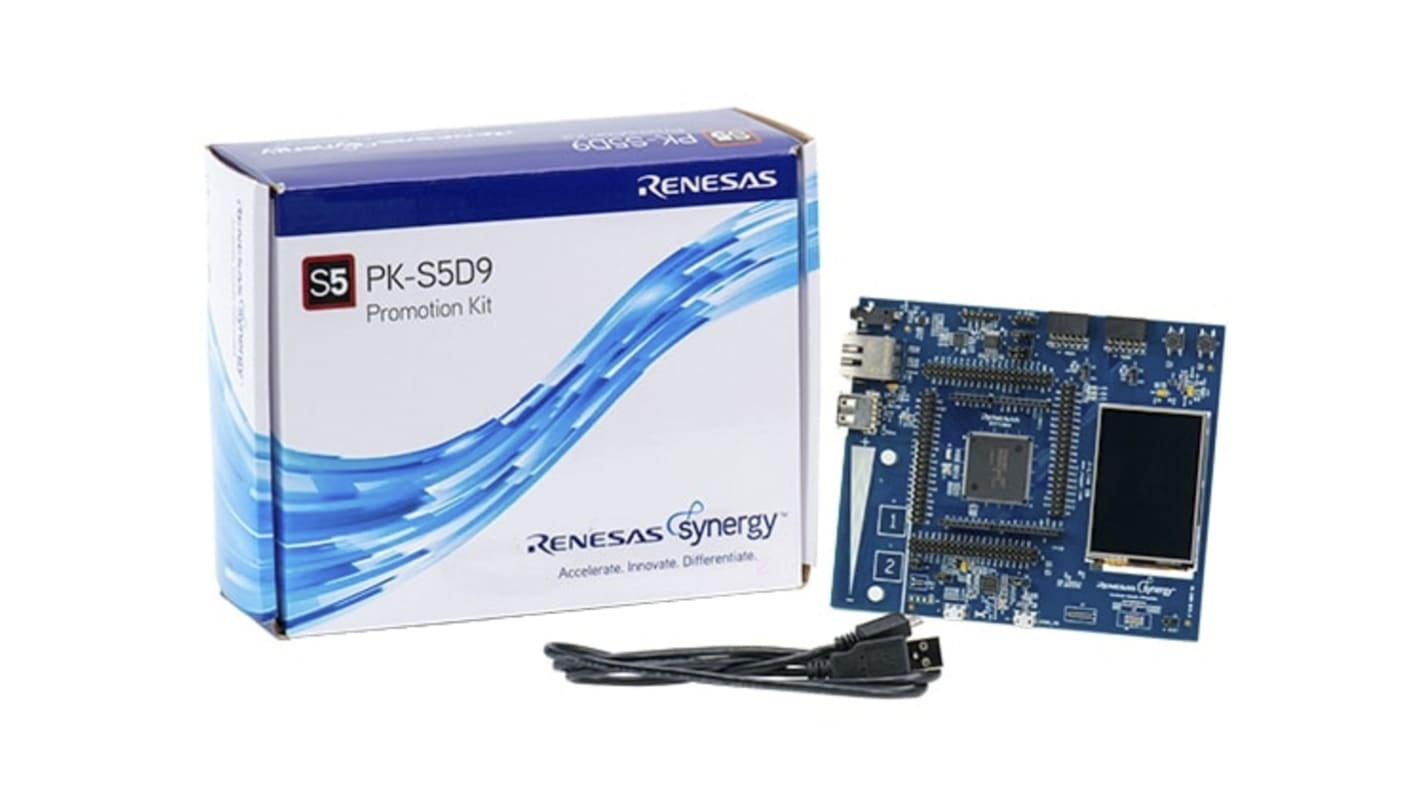Renesas Electronics Synergy PK-S5D9 MCU Development Kit YSPKS5D9E10 | RS