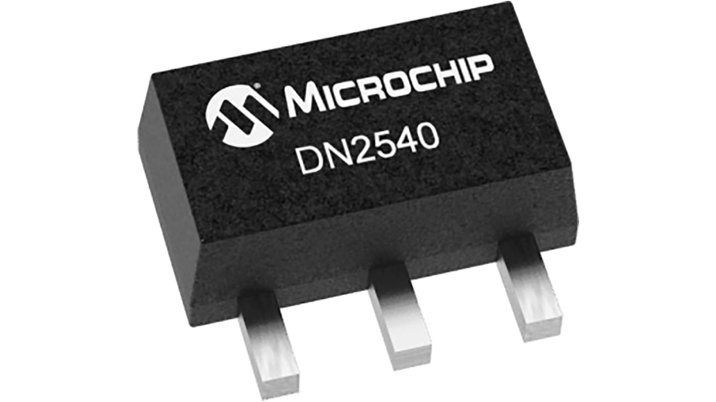 DN2540N8-G | Microchip Nチャンネル MOSFET400 V 170 mA 表面実装 パッケージTO-243AA 3 ...