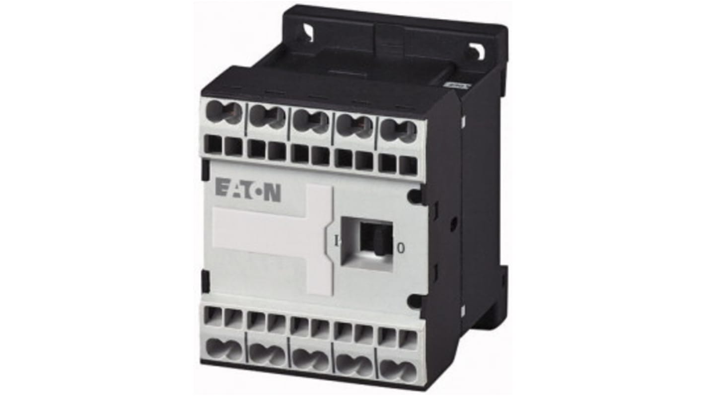 230167 DILEM-01-G-C(24VDC) | Eaton Contactor, 24 V dc Coil, 3-Pole, 9 A ...