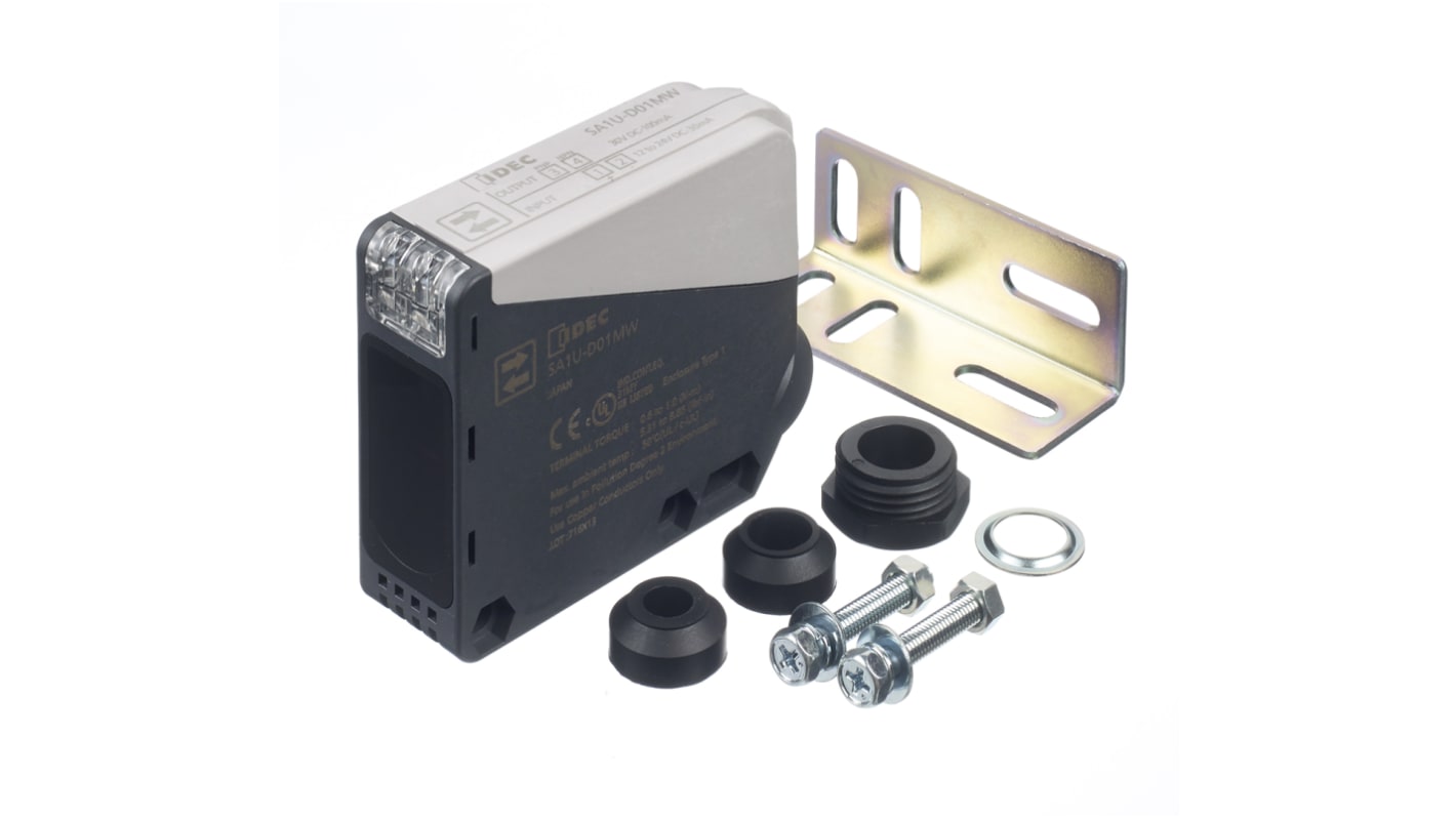 SA1U-D01MW | Idec Diffuse Photoelectric Sensor, Block Sensor, 1 m ...