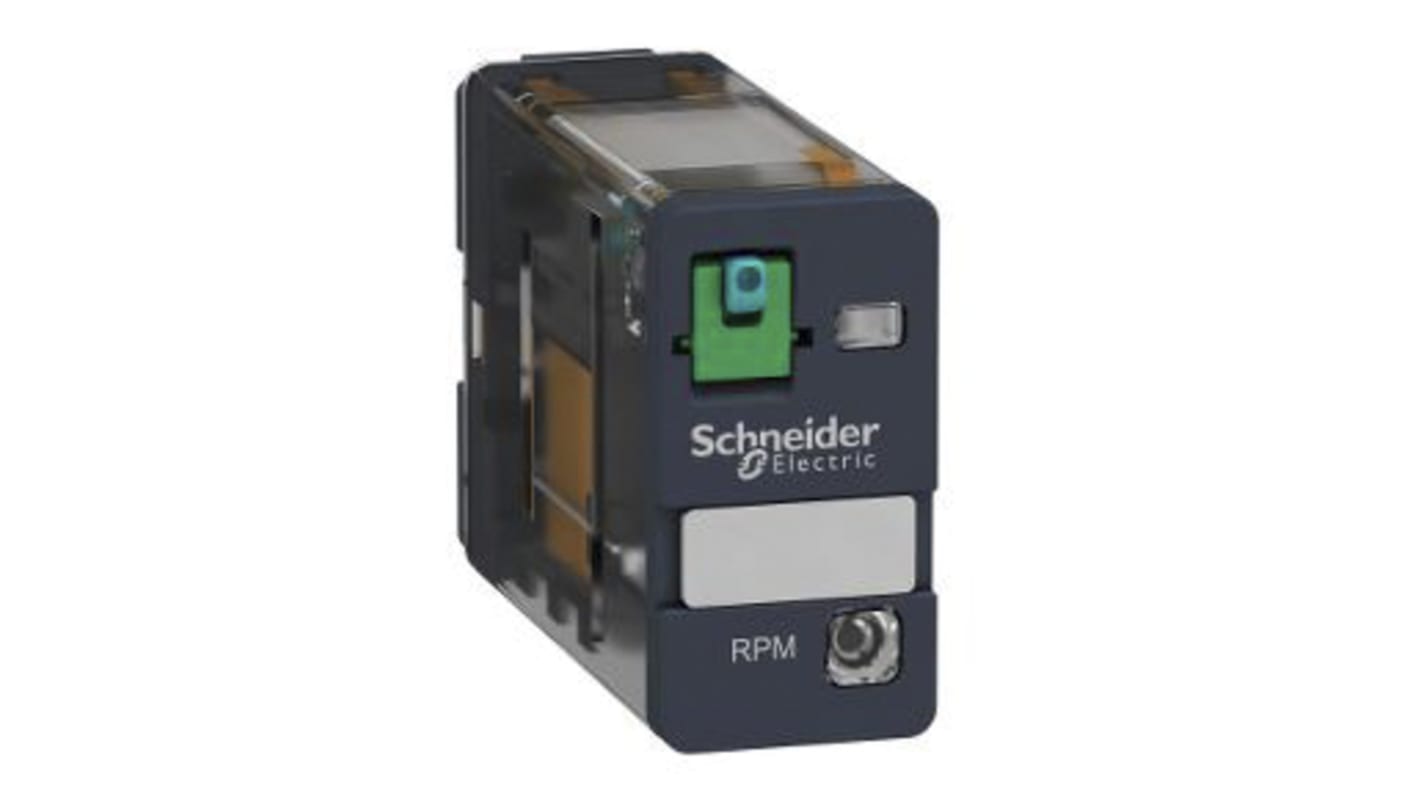 RPM12JD | Schneider Electric Power Relay, 12V dc Coil, 15 A @ 250 V ac ...