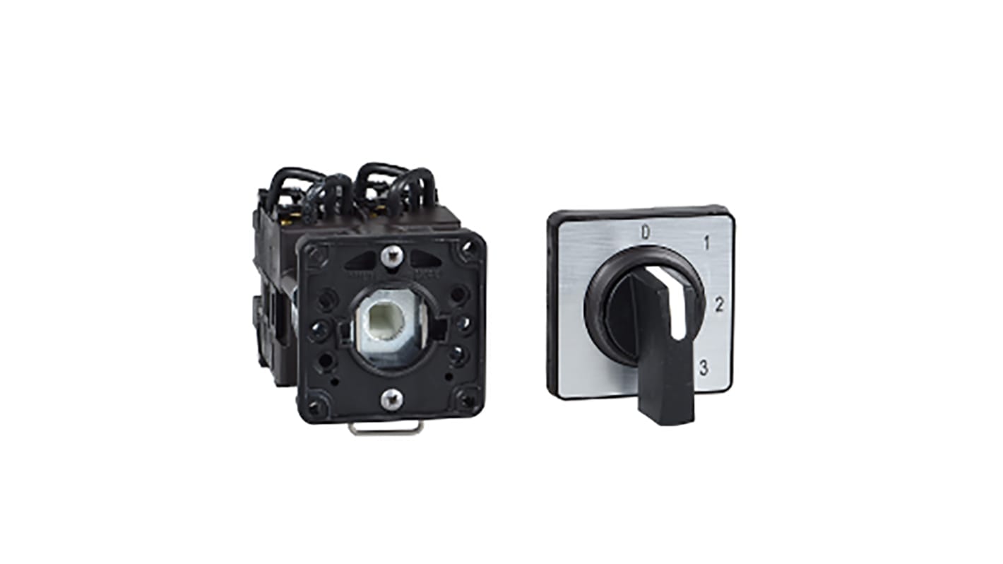 K2C003QCH | Schneider Electric, 1P 45° Multi Step Cam Switch, 20A | RS