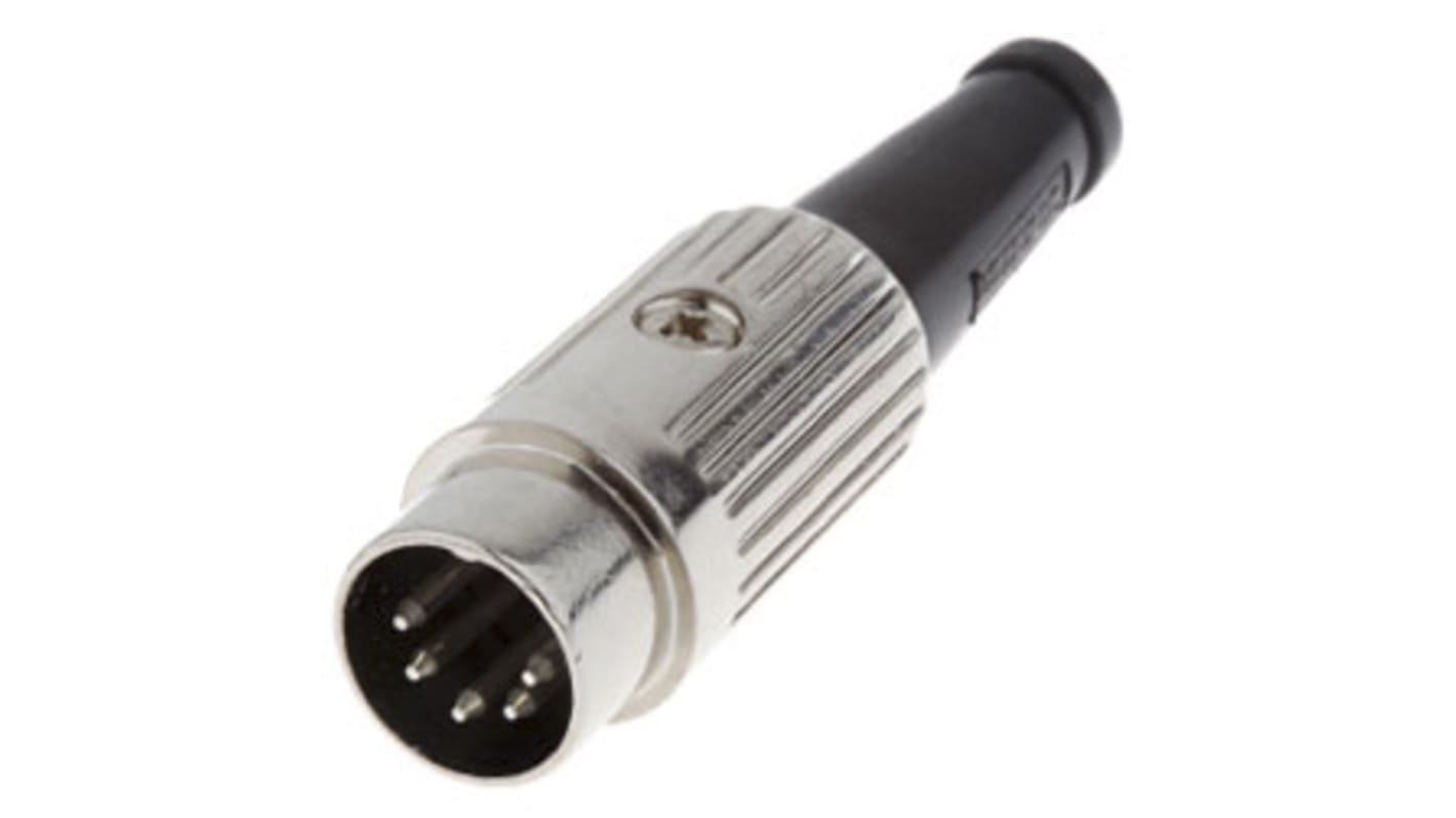 611-0300 | Deltron 3 Pole Din Plug, DIN 41524, DIN 45322, DIN 45326 ...