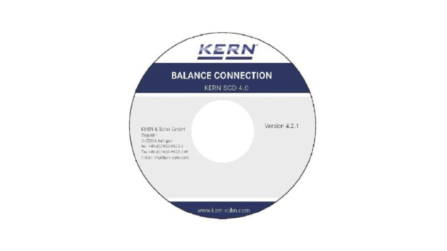 Kern SCD-4.0 Balance Connection Software, For Use With: Windows 10 ...