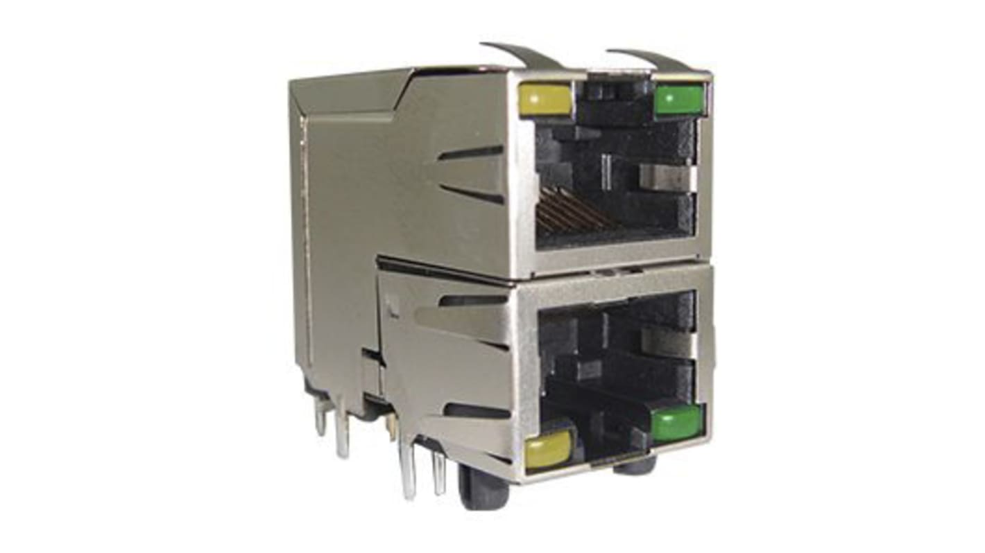 RJSAE-5381-08 | Amphenol ICC RJSAE Series Female RJ45 Connector | RS