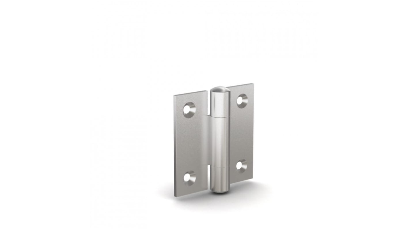 5213862 | Pinet Stainless Steel Butt Hinge, Rivet Fixing, 50mm x 50mm x ...