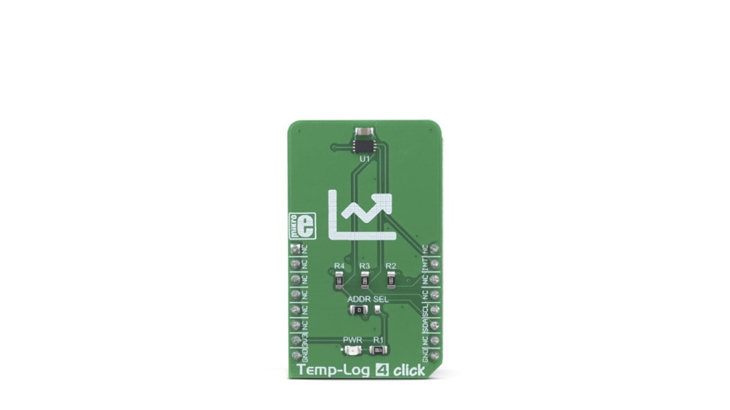 MIKROE-3329 | MikroElektronika Temp-Log 4 Click I2C, SPI | RS