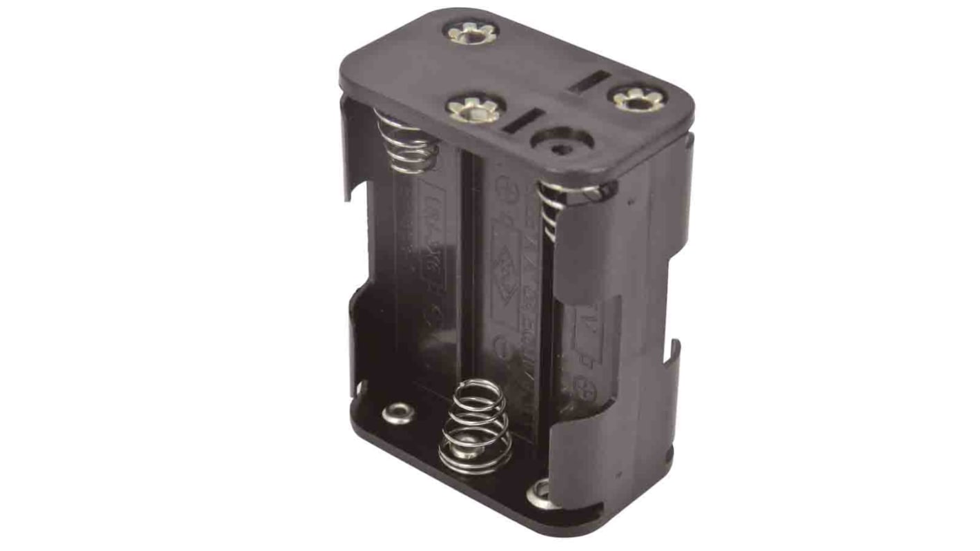 RS PRO AA Battery Holder, Solder Tag Contact | RS